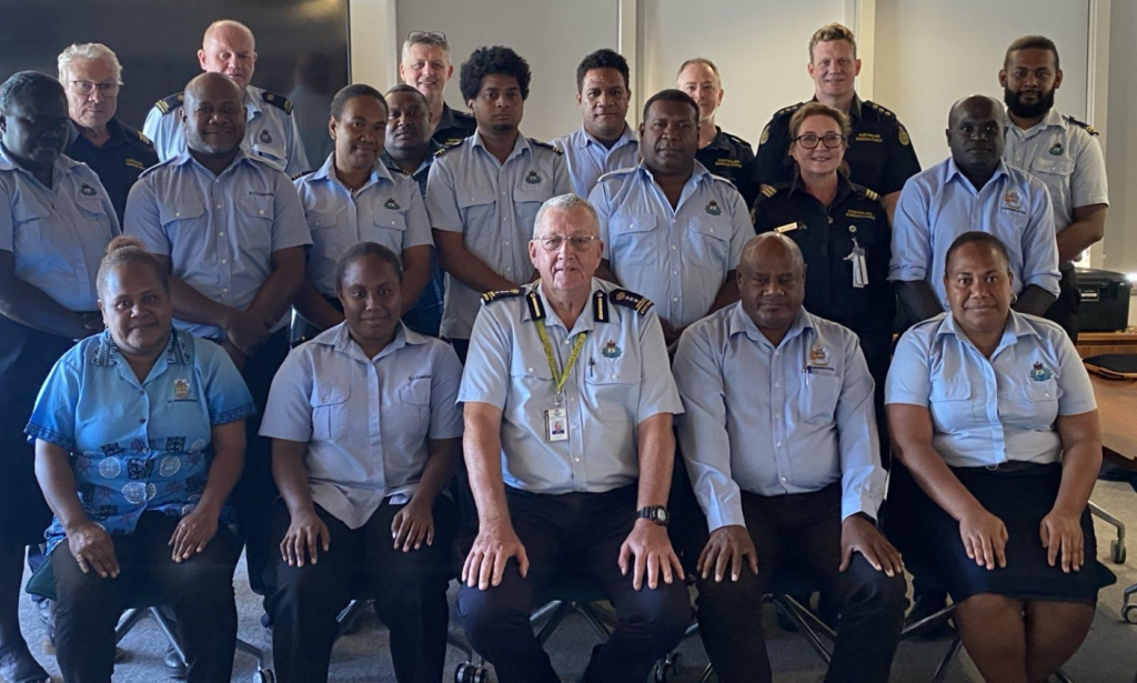 Border Agency Leaders Conquer Tough Course - In-depth Solomons